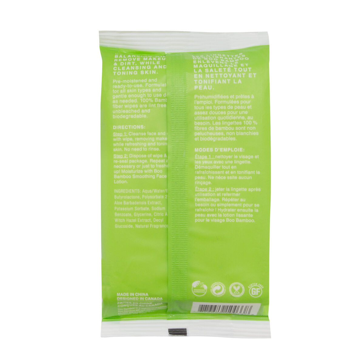 Boo Bamboo Skin Balancing Bamboo Makeup Remover Wipes - 25ct - Hush ...