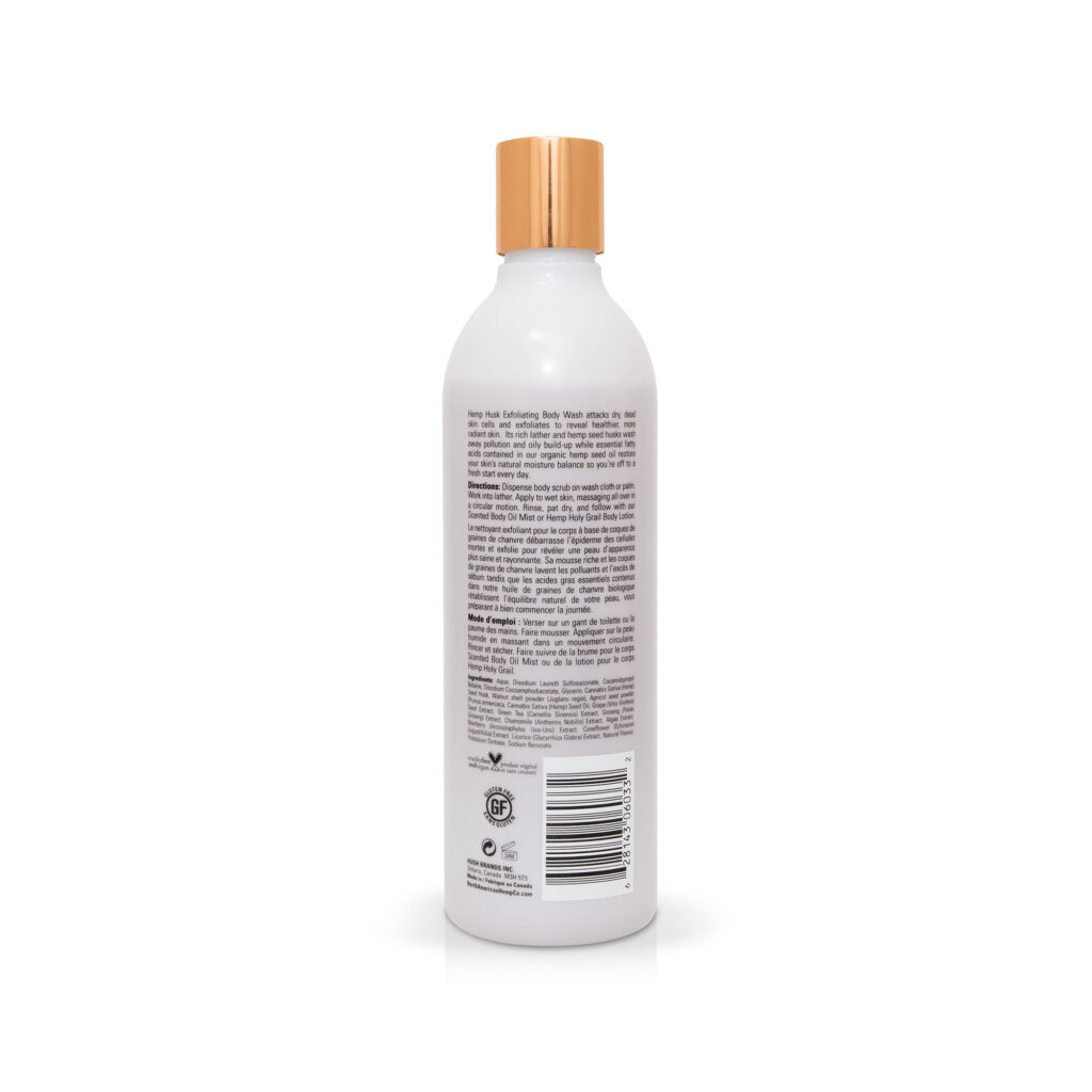 North American Hemp Co. Hemp Husk Exfoliating Body Wash - 342ml - Hush ...